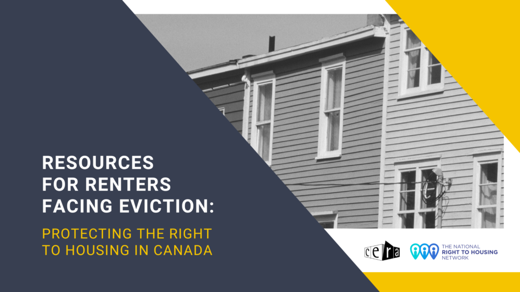 Resources - Canadian Centre for Housing Rights