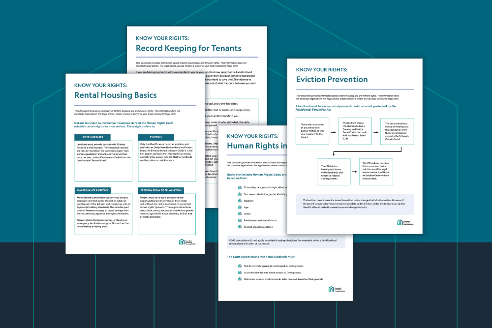 Know Your Rights: Printable Resources for Ontario Renters - Canadian ...